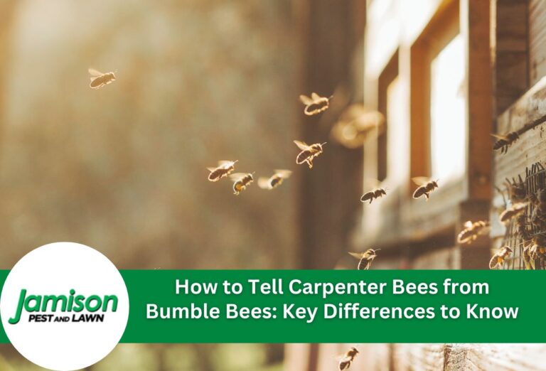 How to Tell Carpenter Bees from Bumble Bees